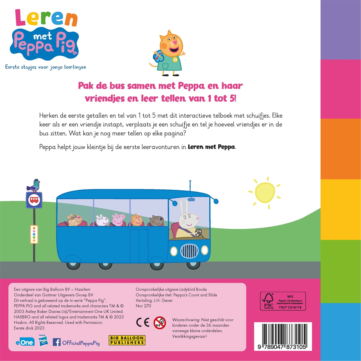 Peppa's eerste telboek - Big Balloon