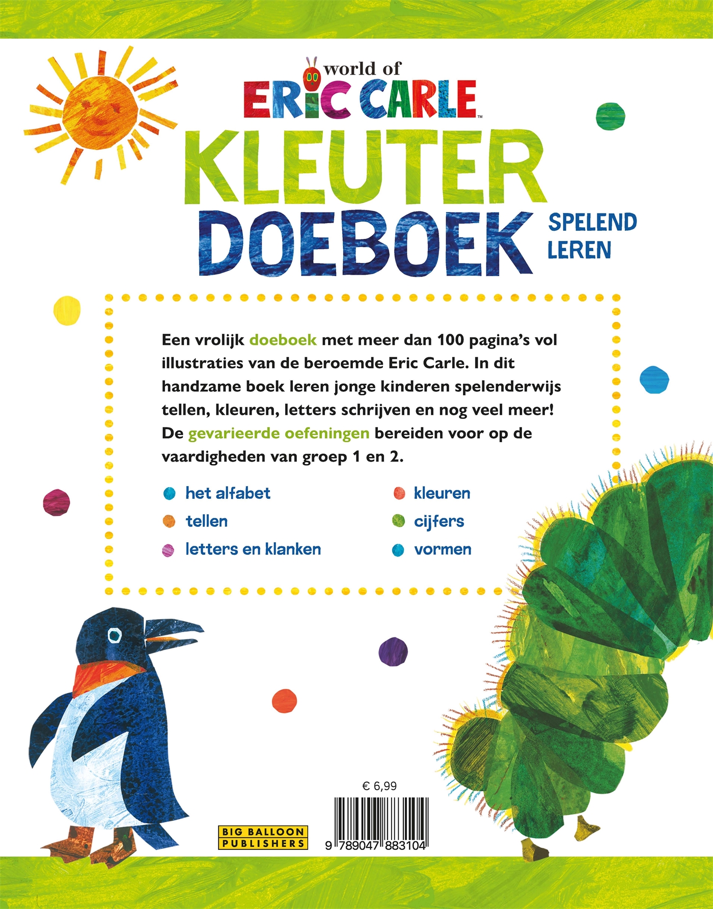 De wereld van Eric Carle kleuterdoeboek - Big Balloon
